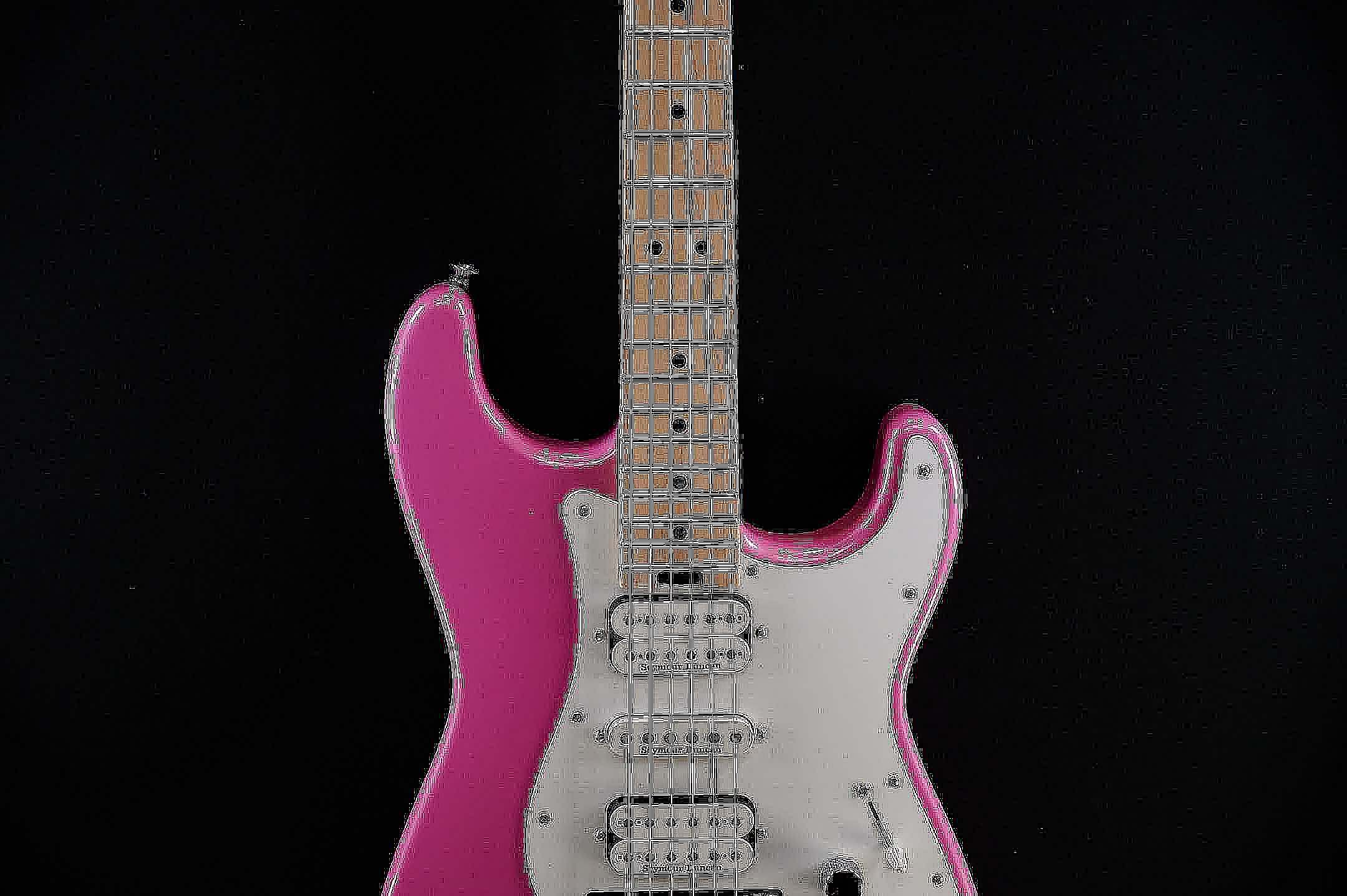 Charvel PM SC3 HSH Flat Pink