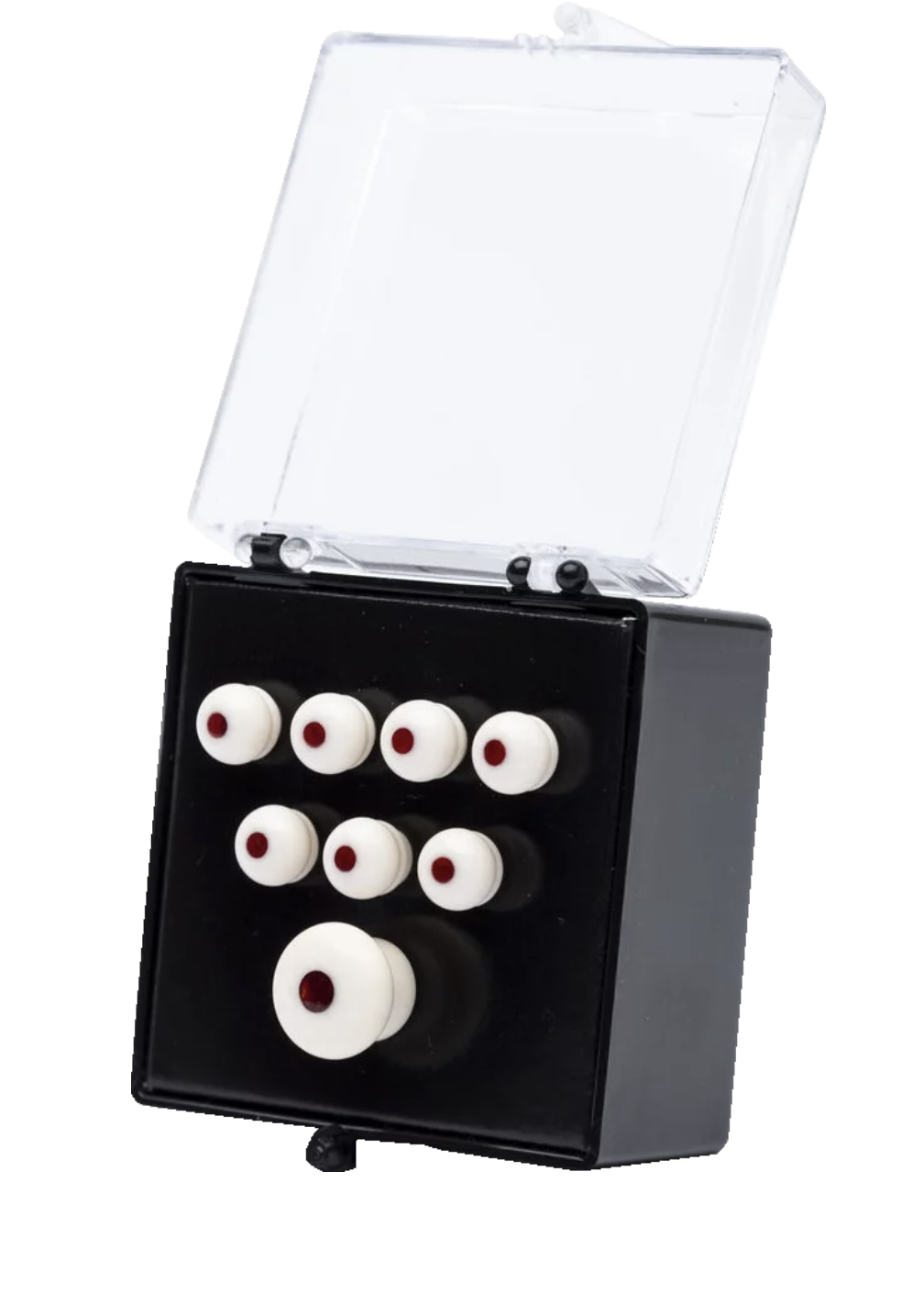 Martin Pin Set Authentic White Tortoise